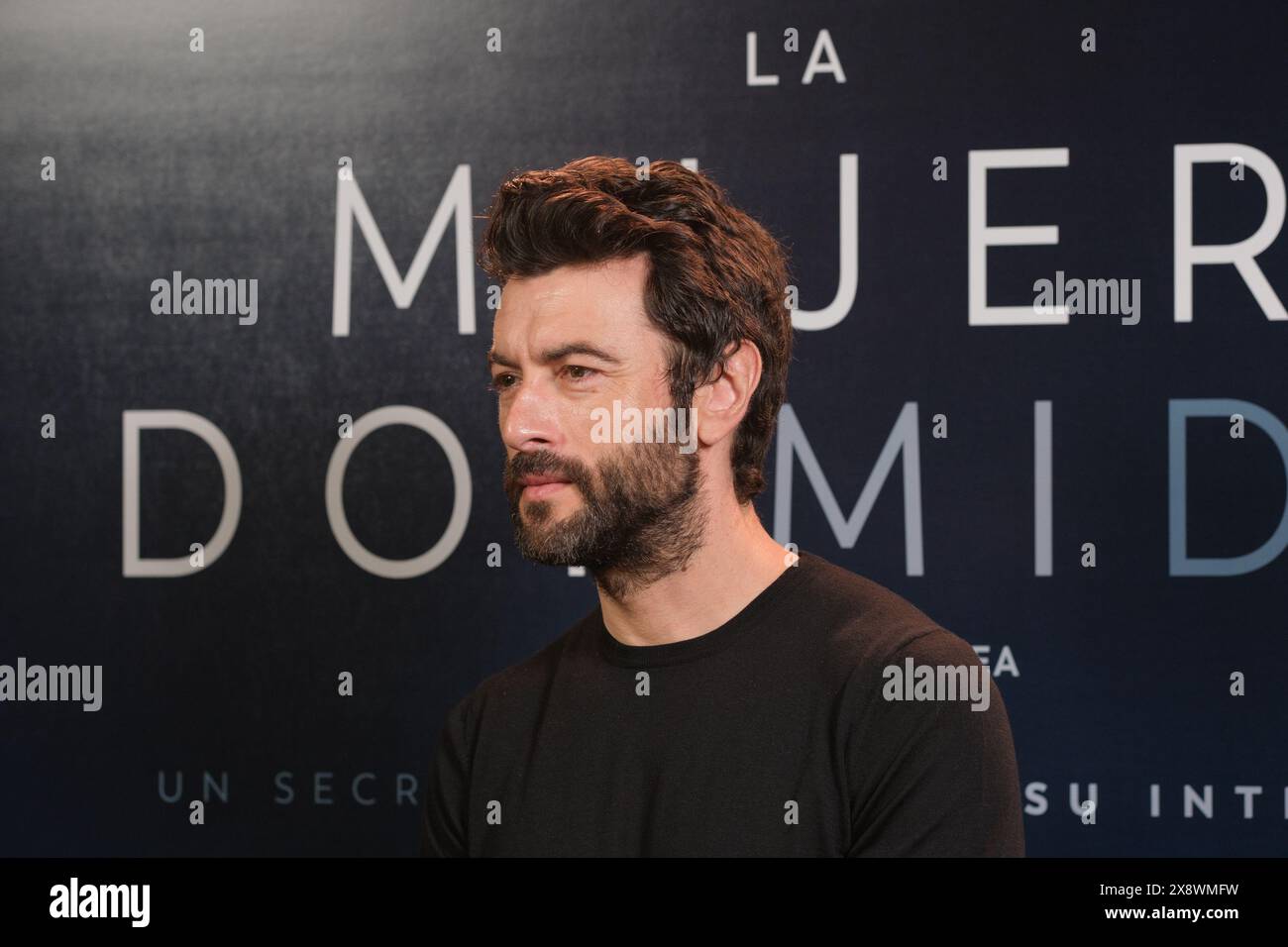 Madrid, Spain. 27th May, 2024. Actor Javier Rey attends the photocall ...