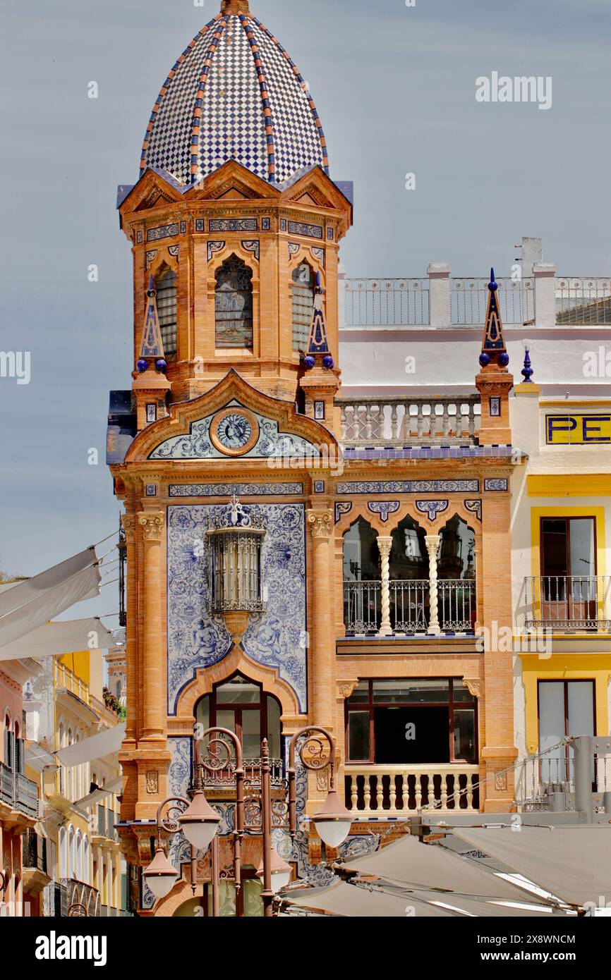 The remarkable architecture of Seville includes this architectural gem ...