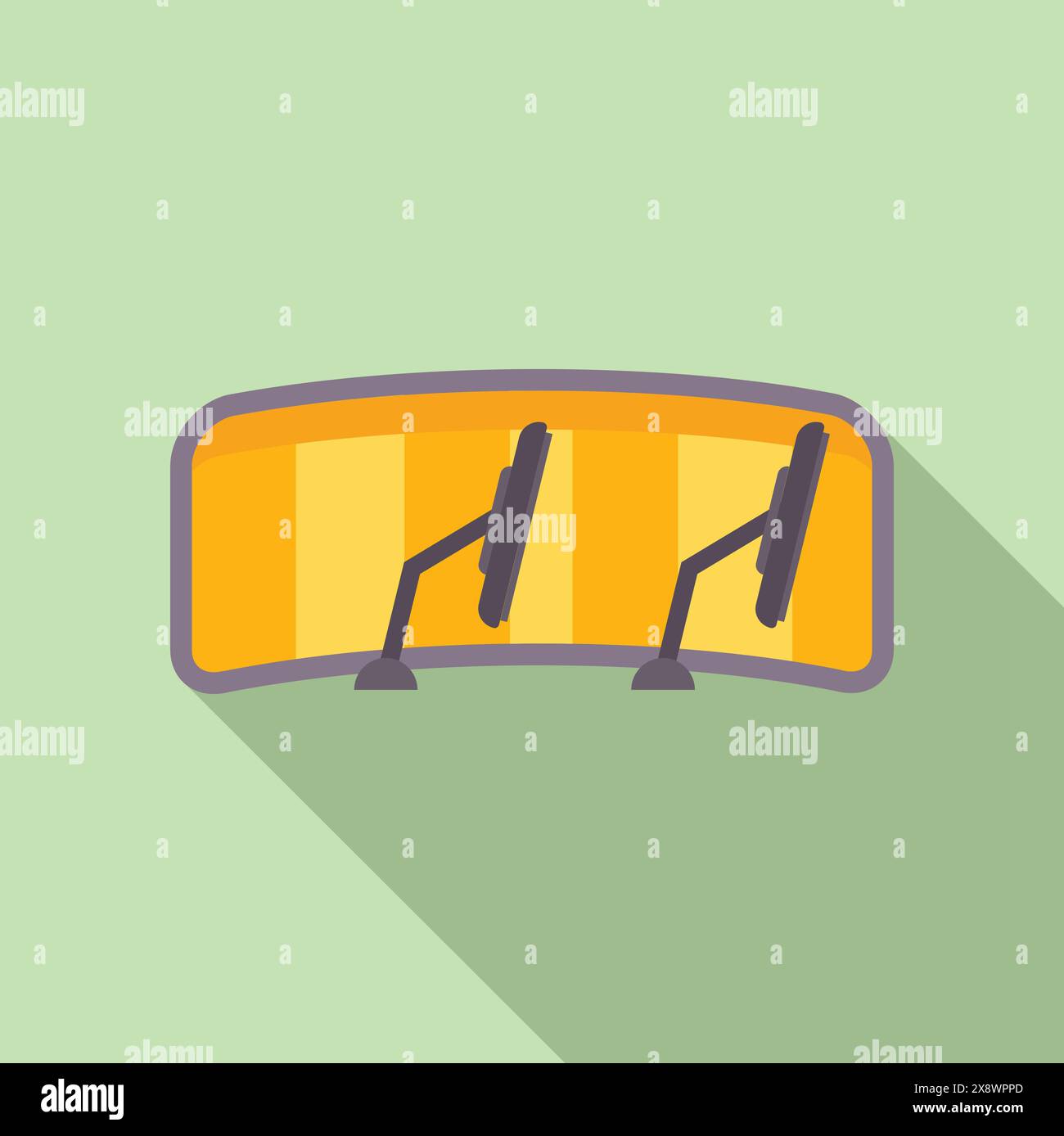 Windshield installation Stock Vector Images - Alamy