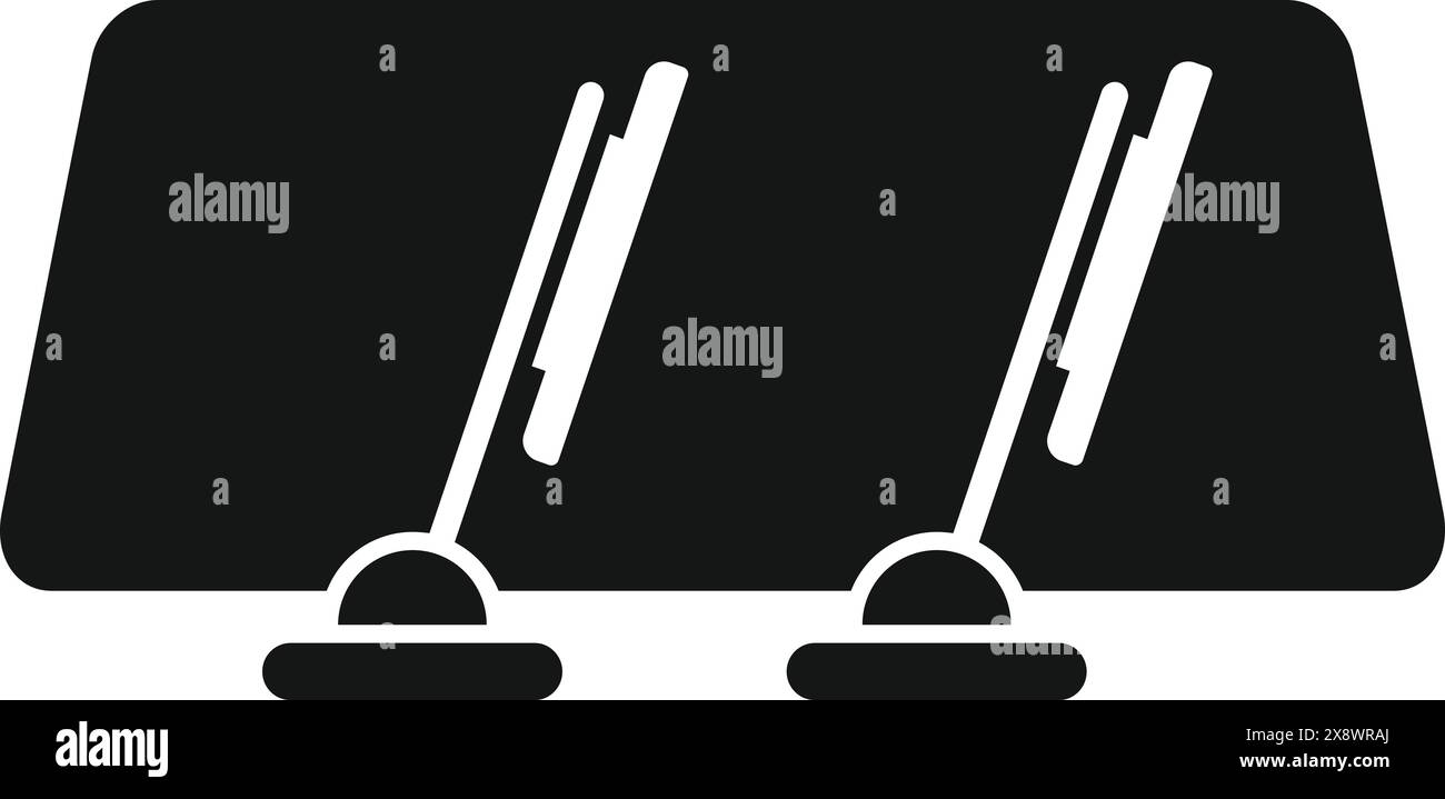 Vector illustration of electronic drum pads in a silhouette style ...