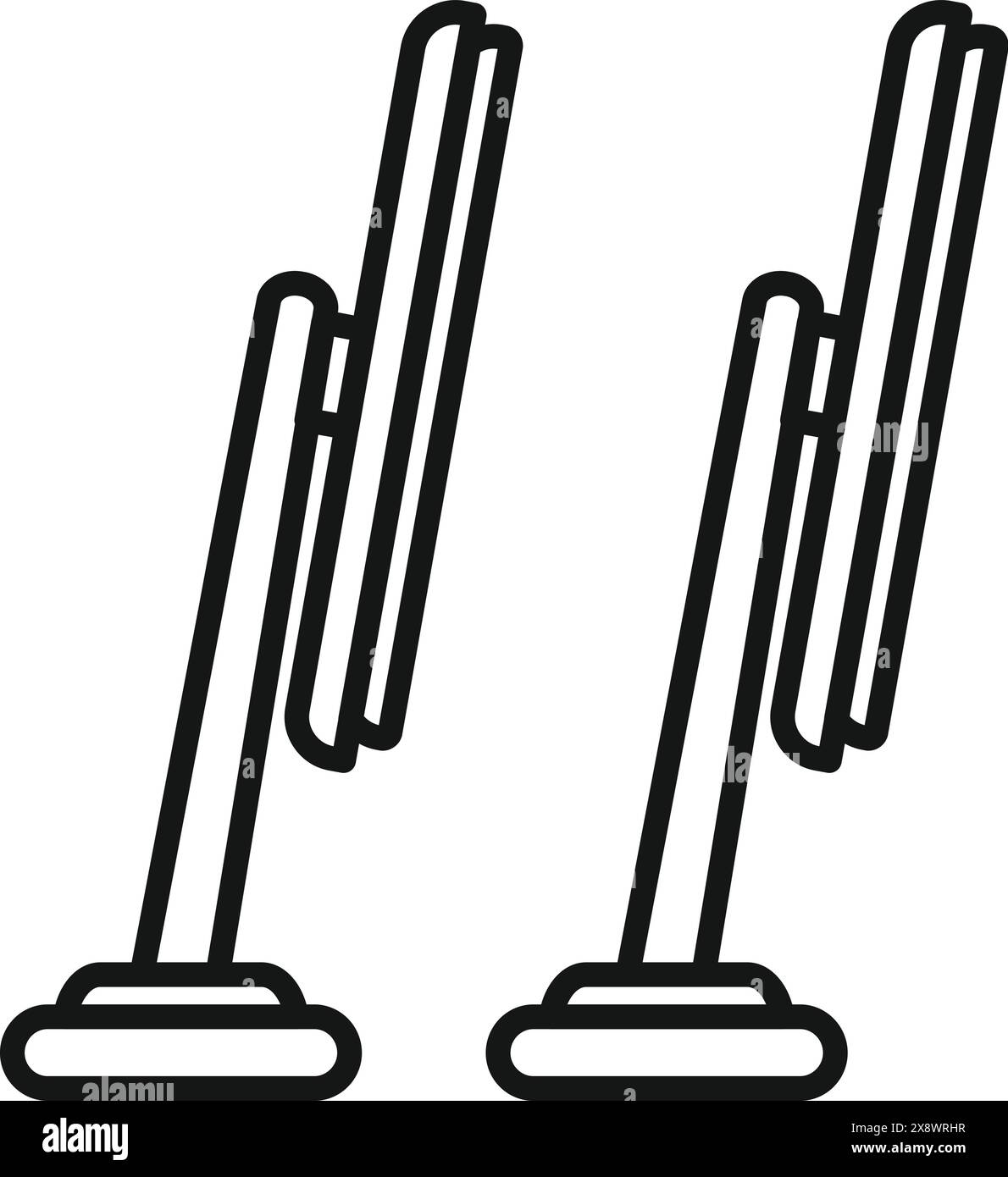 Vertical Fluorescent Light