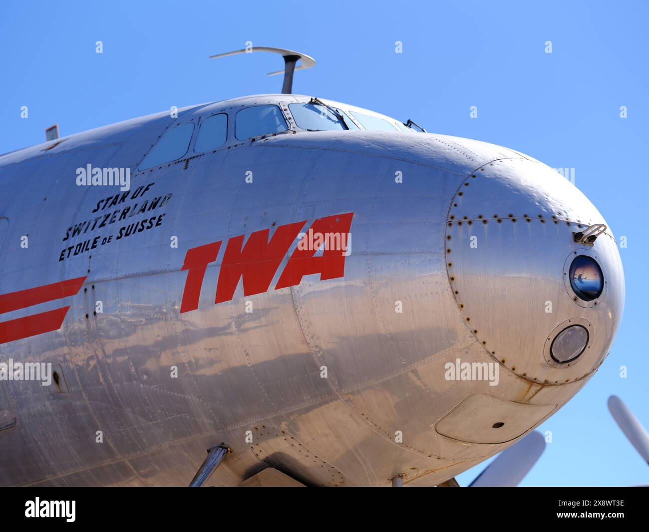 Twa airplane hi-res stock photography and images - Alamy