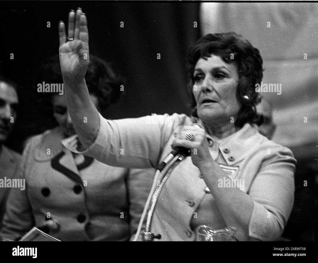 Argentine Peronist politician and tango singer Juanita Larrauri (neé ...