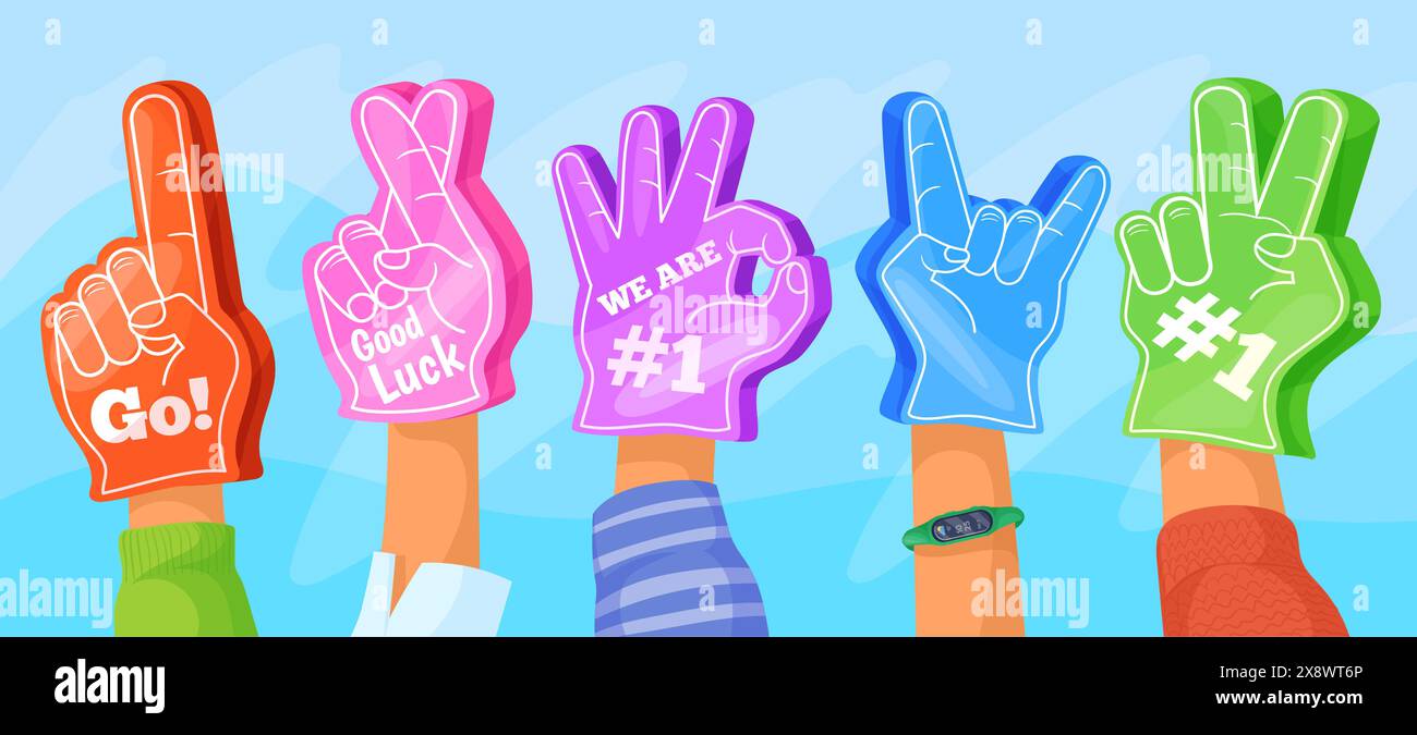 Football crowd cheering in stadium Stock Vector Images - Alamy