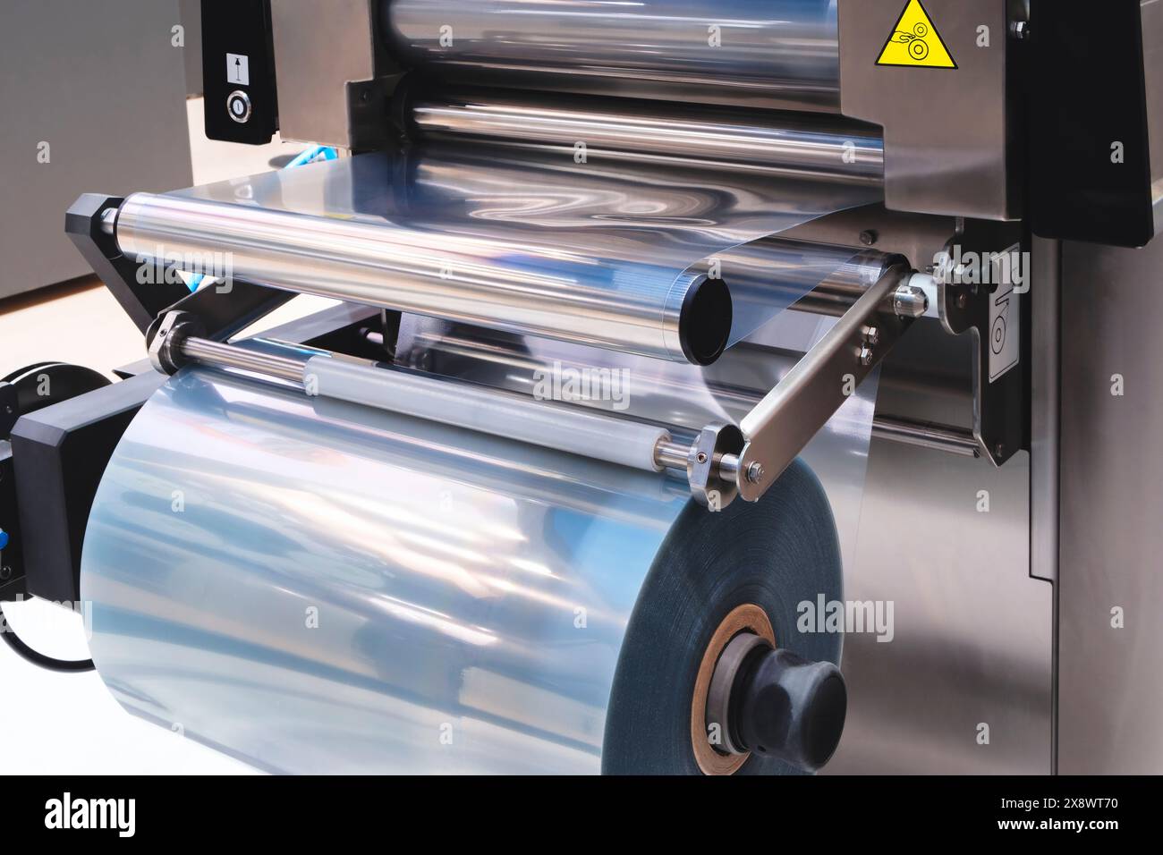 Automatic polyethylene plastic bag production machine with lighting ...