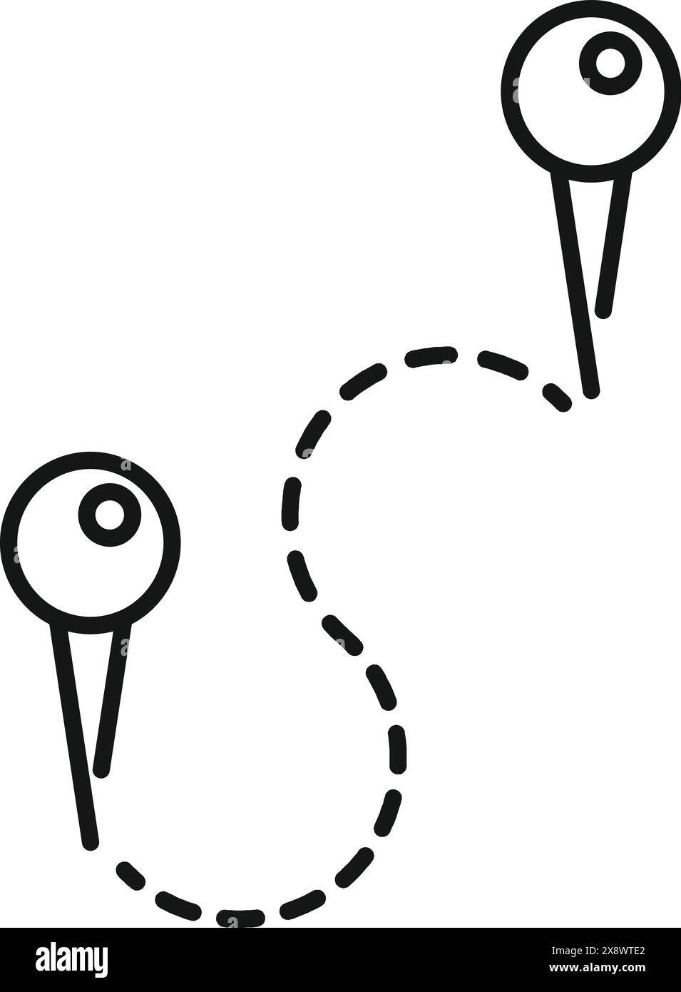 Roadmap and itinerary hi-res stock photography and images - Alamy