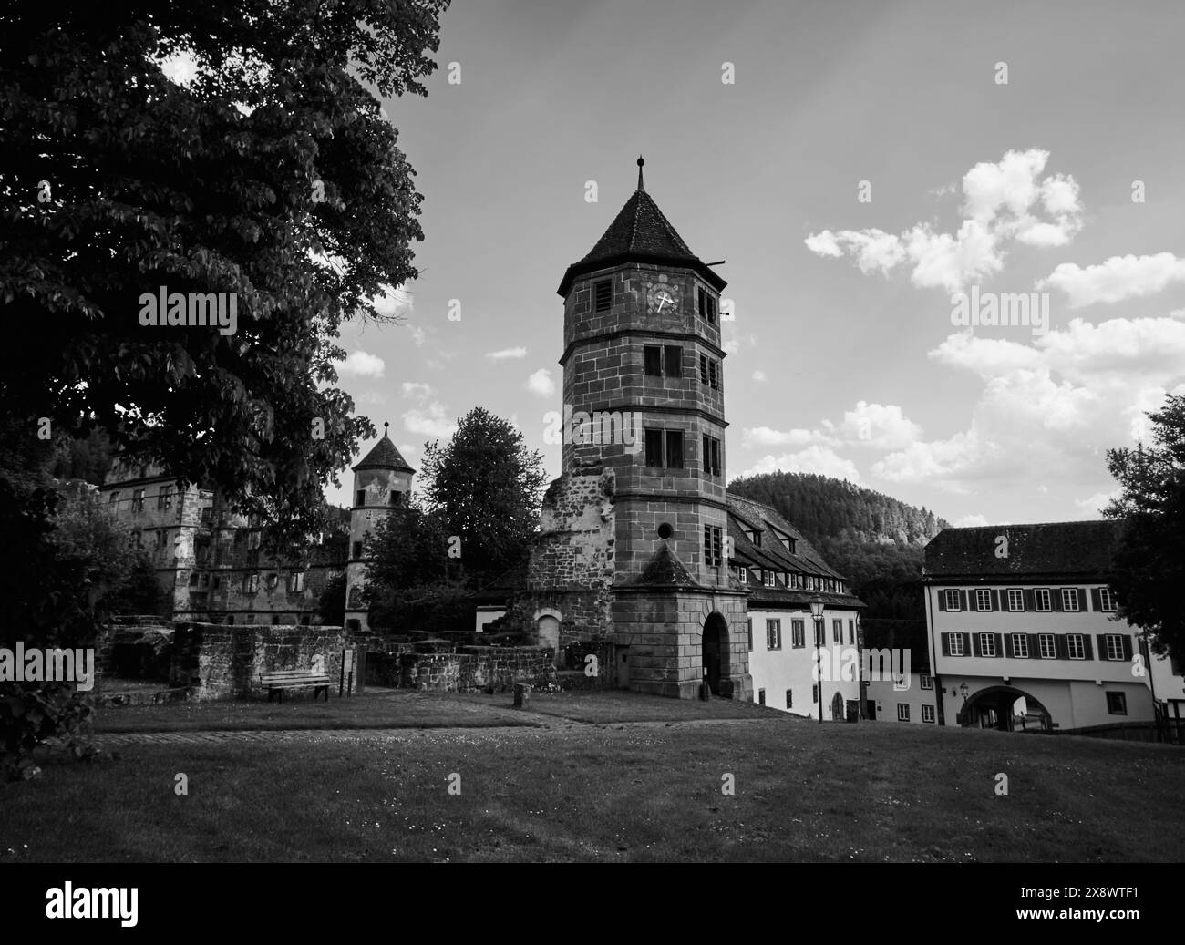 Monastery ruins, Hirsau Calw Germany Stock Photo - Alamy