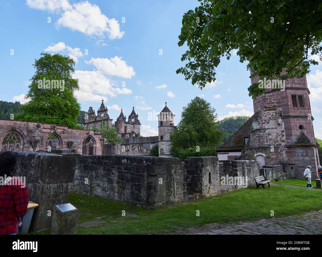 Monastery ruins, Hirsau Calw Germany Stock Photo - Alamy