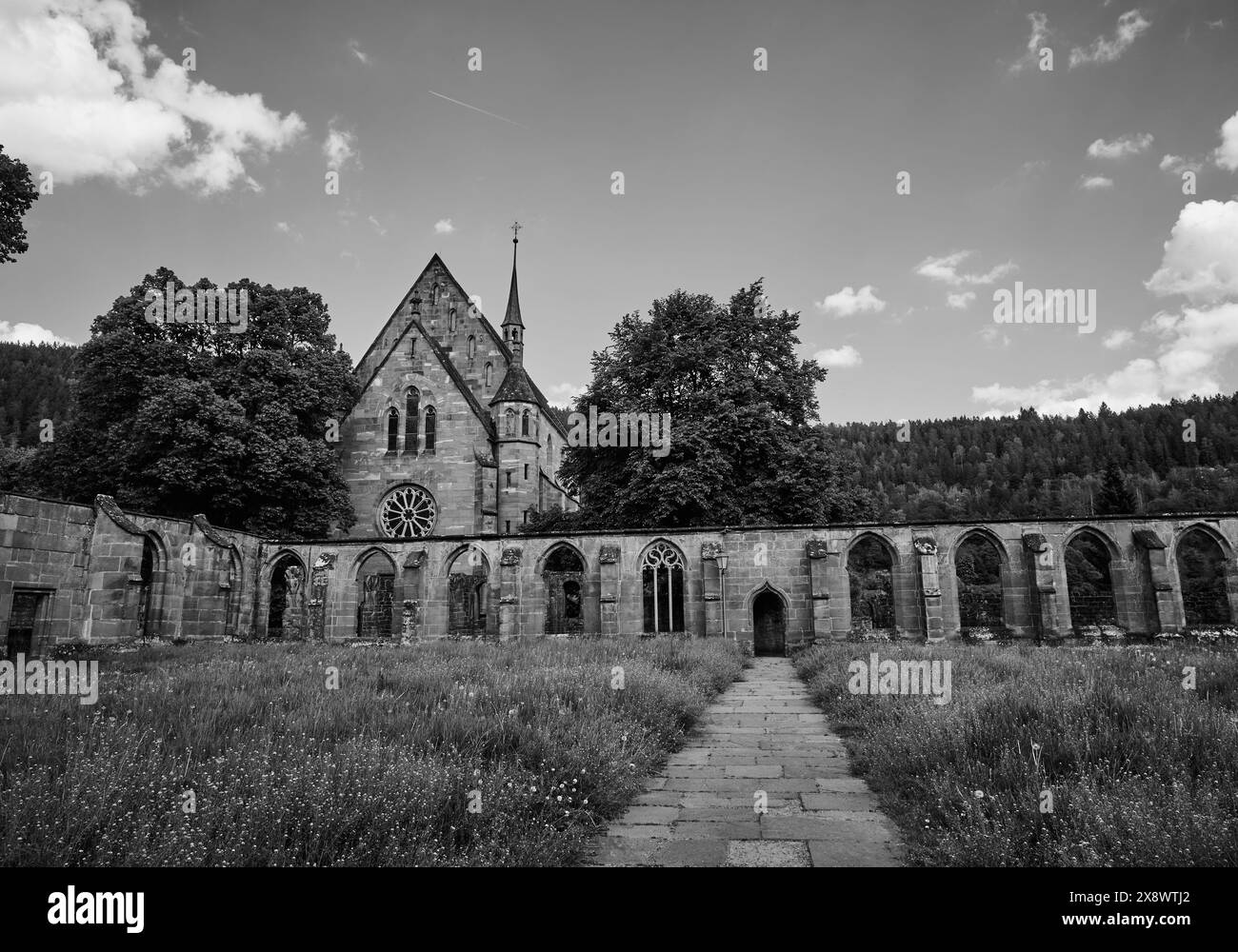 Monastery ruins, Hirsau Calw Germany Stock Photo - Alamy