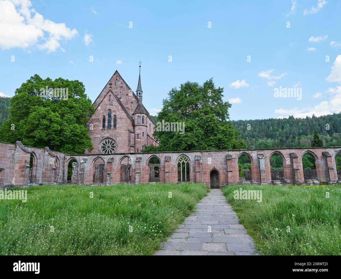 Monastery ruins, Hirsau Calw Germany Stock Photo - Alamy