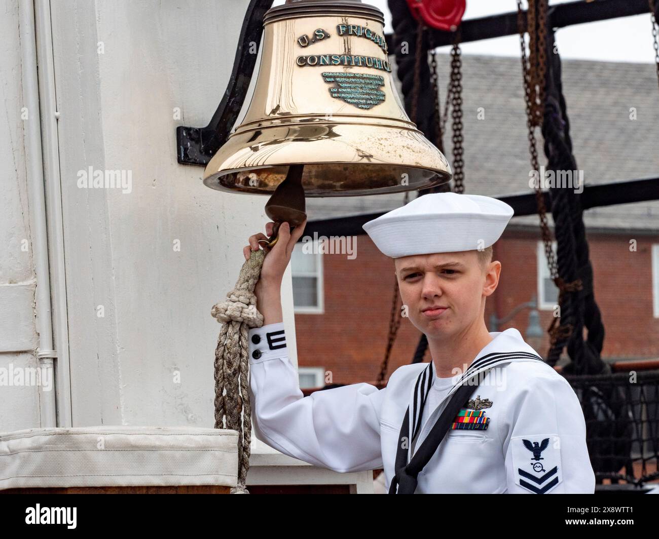 Charlestown, Massachusetts, USA. 27th May, 2024. Second class petty ...