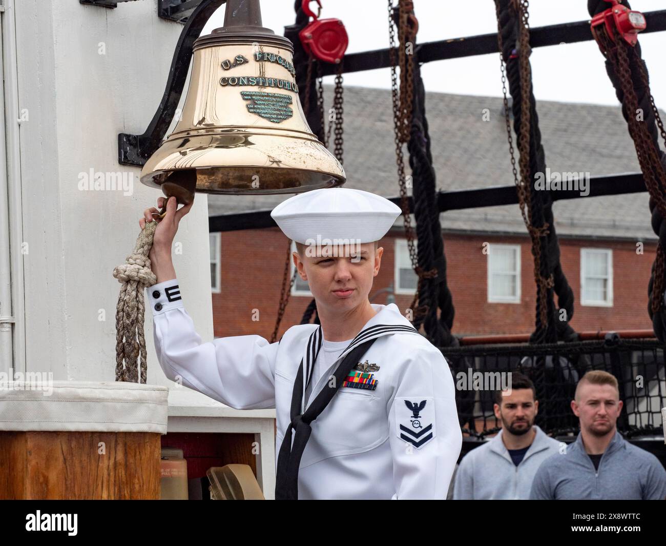 Charlestown, Massachusetts, USA. 27th May, 2024. Second class petty ...