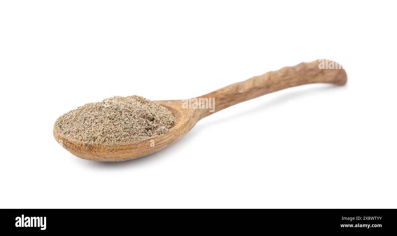 One spoon white ground pepper hi-res stock photography and images - Alamy