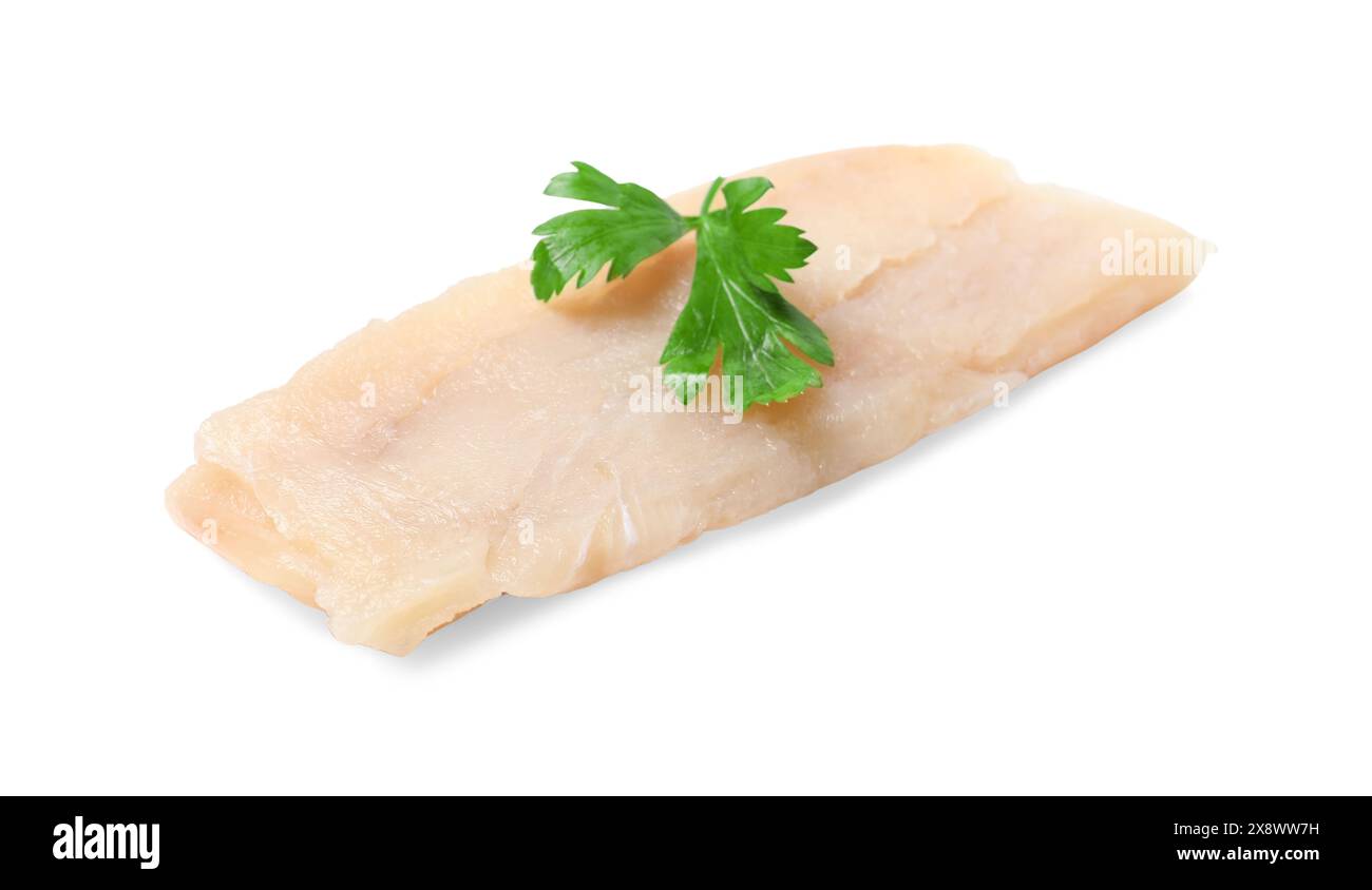 Fish cooking recipe piece Cut Out Stock Images & Pictures - Alamy