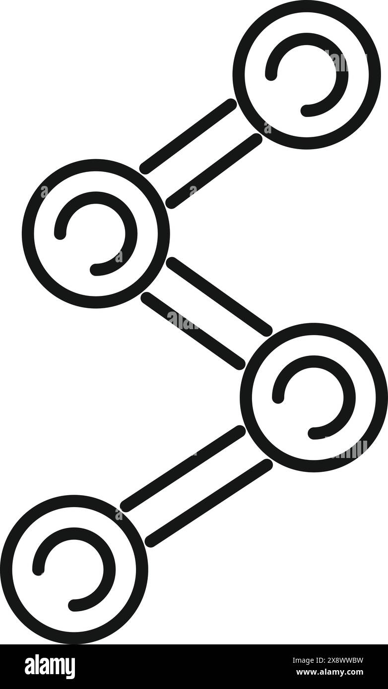 A simple lineart illustration of three interconnected gears in a ...