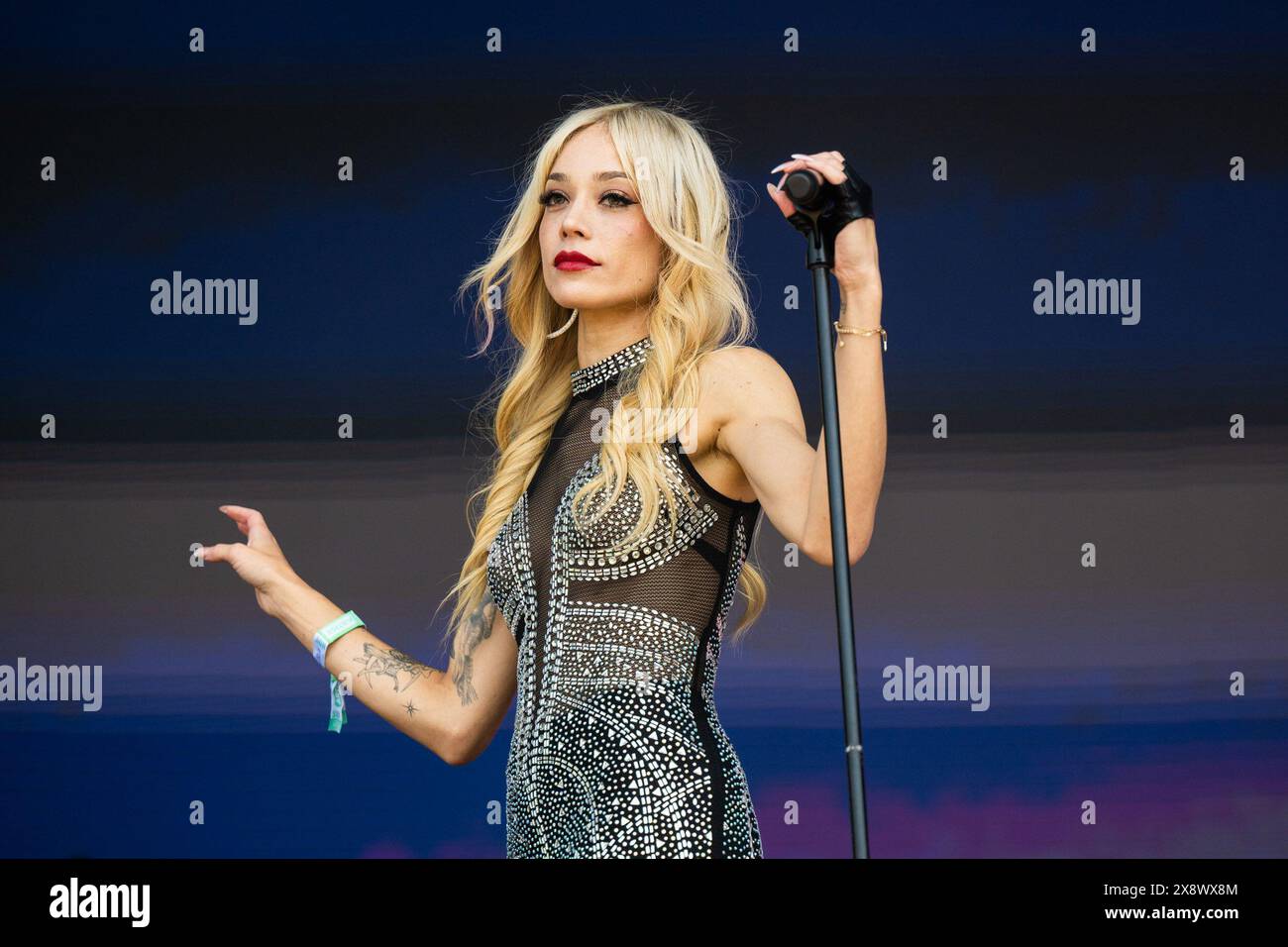 Napa, USA. 26th May, 2024. Michelle Joy of Cannons performs on Day 3 of ...
