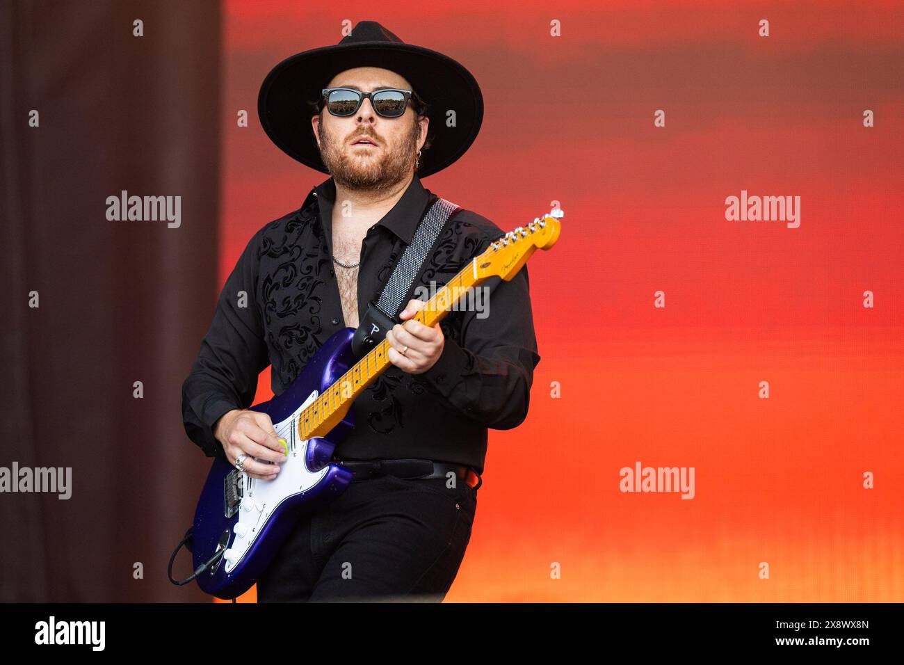 Napa, USA. 26th May, 2024. Ryan Clapham of Cannons performs on Day 3 of ...