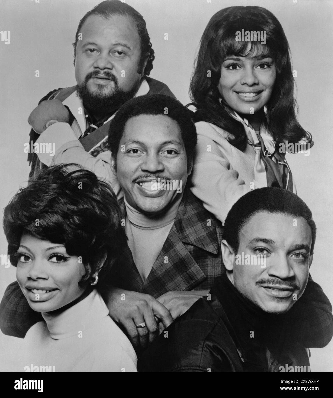 Portrait of singing group The Fifth Dimension Stock Photo - Alamy