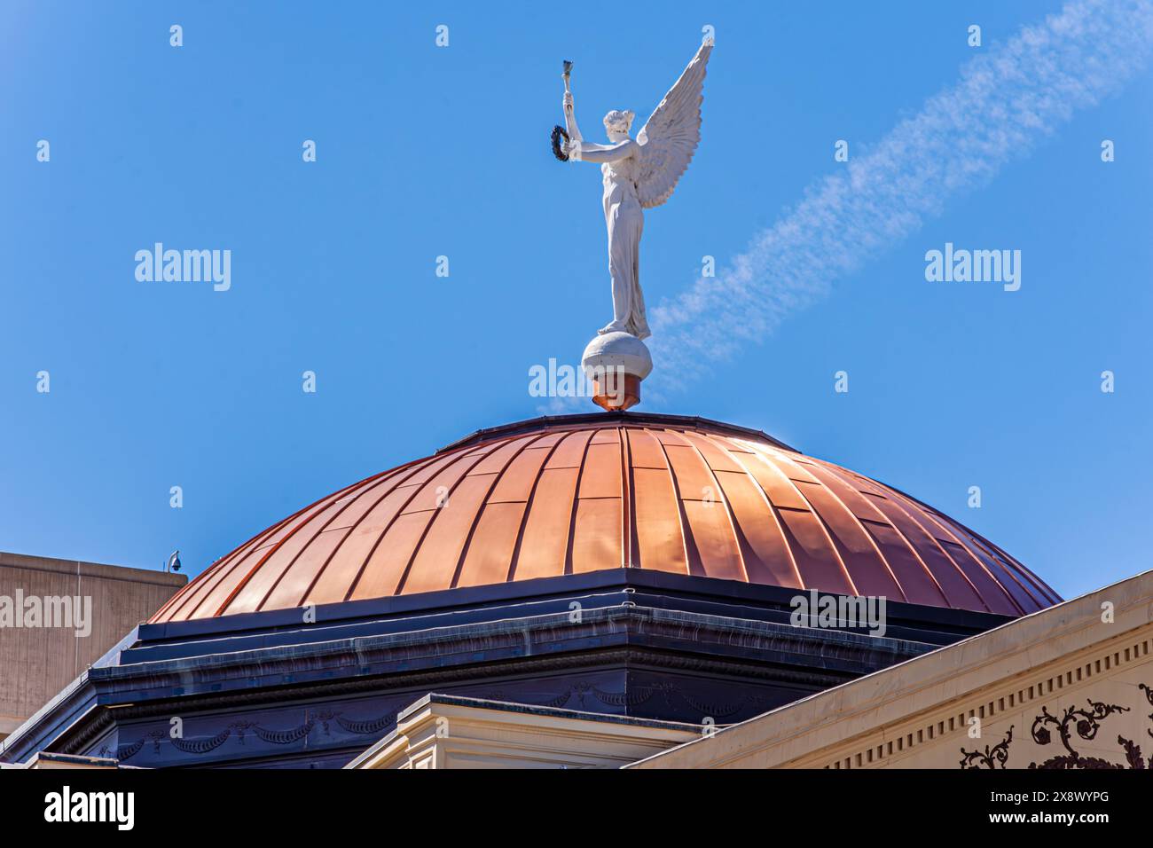 Angel on top dome hi-res stock photography and images - Alamy