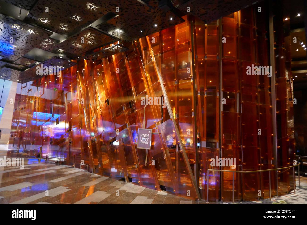 Las Vegas, Nevada, USA 15th May 2024 High Limit Lounge at Aria Hotel ...