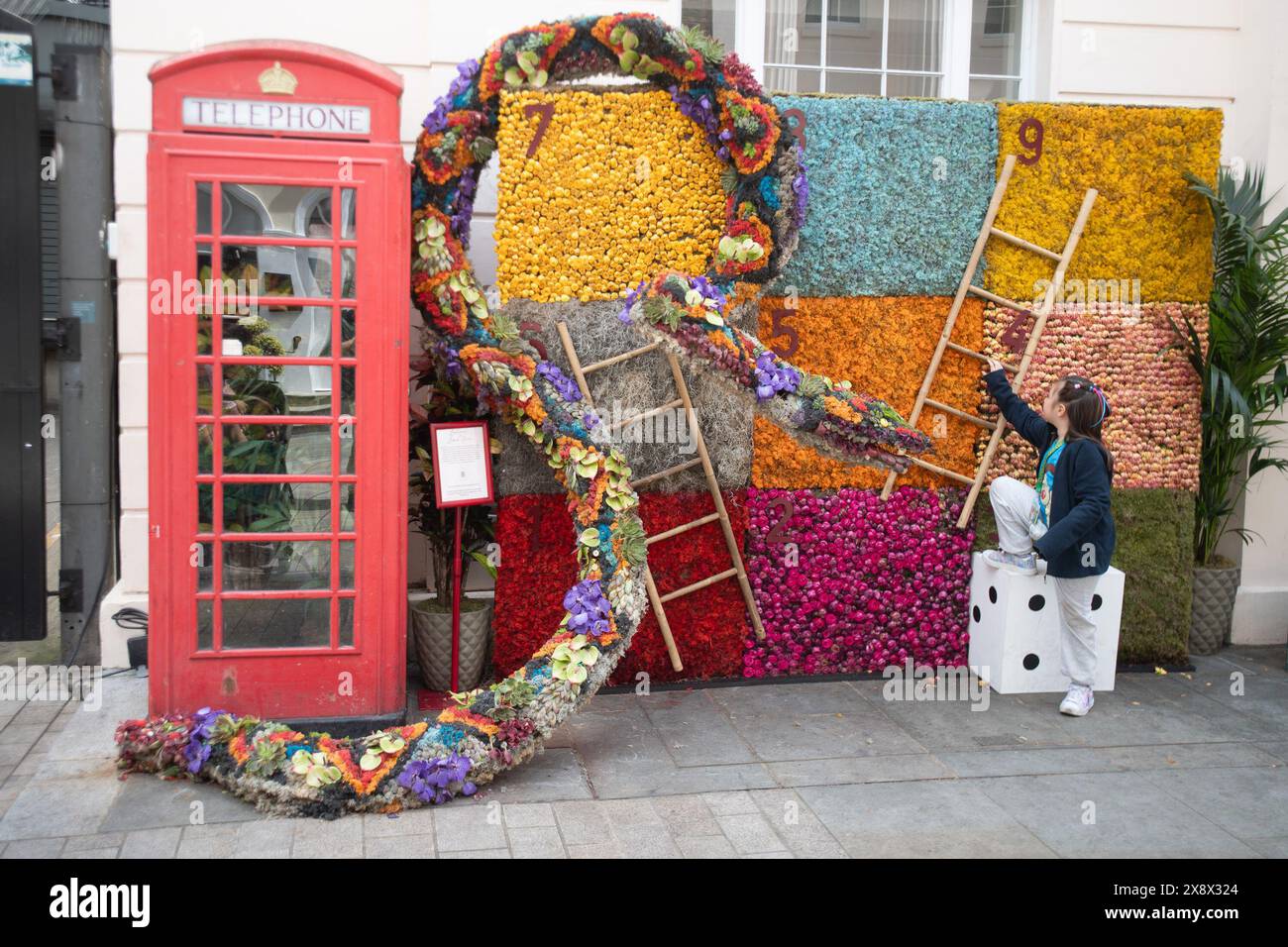 London, UK. 27 May 2024. Visitors view "Botanical Board Game" by Neill ...