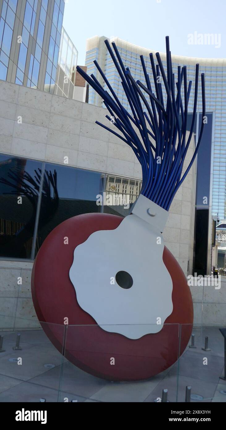 Las Vegas, Nevada, USA 15th May 2024 Typewriter Eraser Sculpture Art on ...