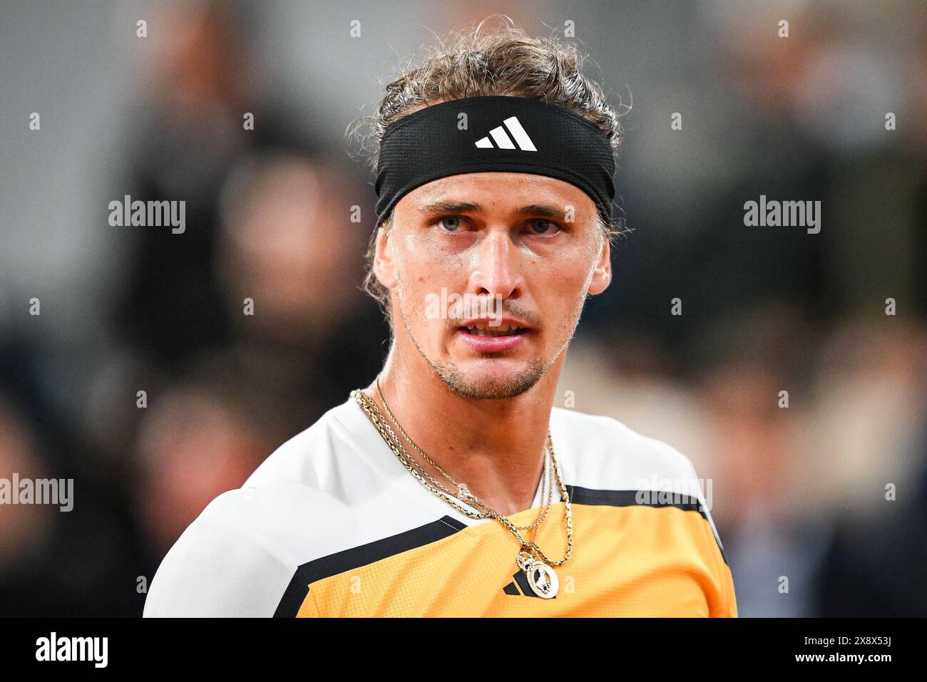 Paris, France, France. 27th May, 2024. Alexander ZVEREV of Germany during the second day of ...