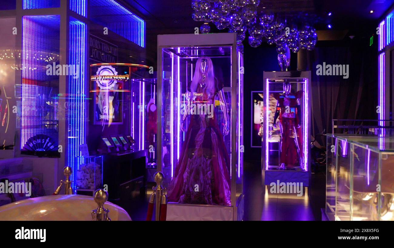 Las Vegas, Nevada, USA 15th May 2024 Costumes at Lady Gaga Haus of Gaga ...