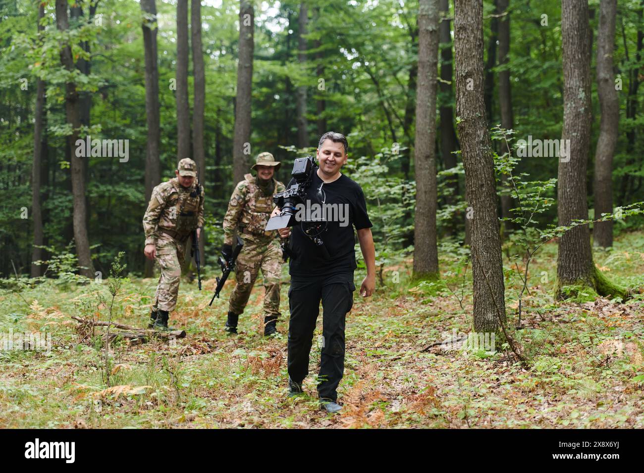 A videographer captures the intensity of a perilous military operation ...