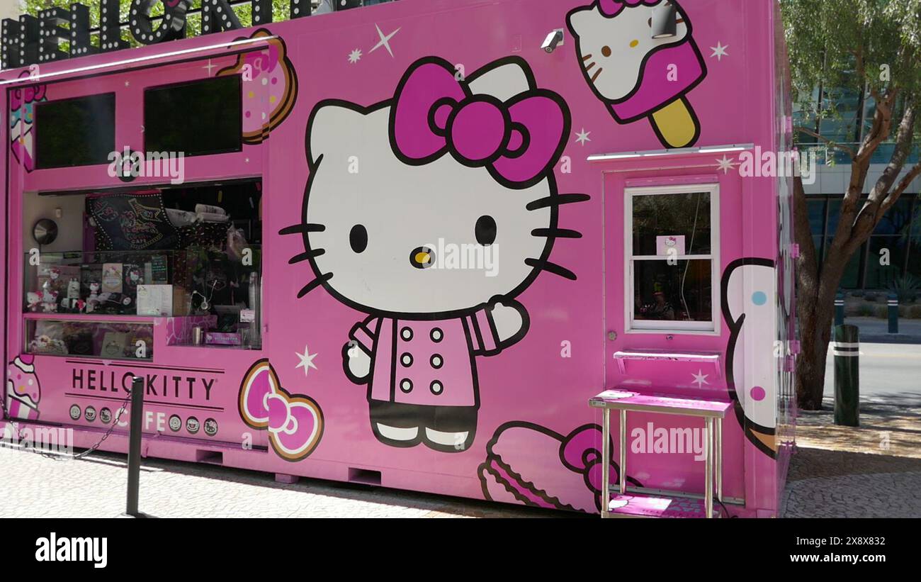 Las Vegas, Nevada, USA 15th May 2024 Hello Kitty Cafe at New York New ...