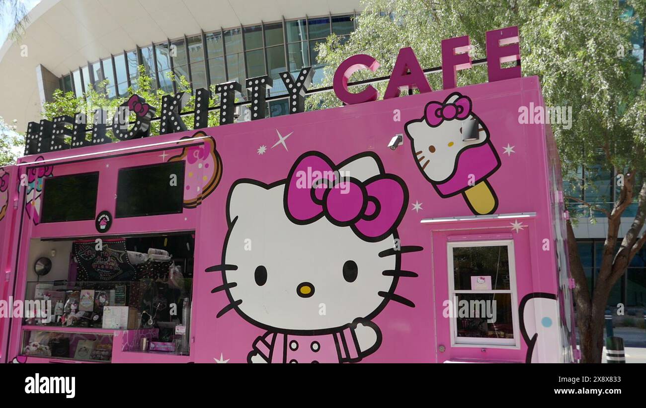 Las Vegas, Nevada, USA 15th May 2024 Hello Kitty Cafe at New York New ...