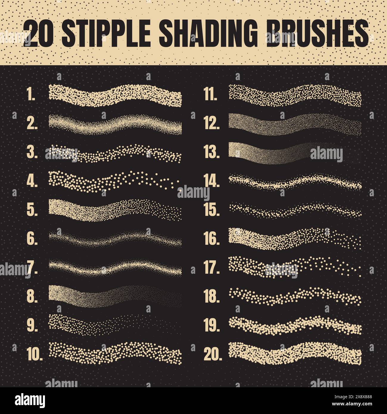 Fading paint dots hi-res stock photography and images - Alamy