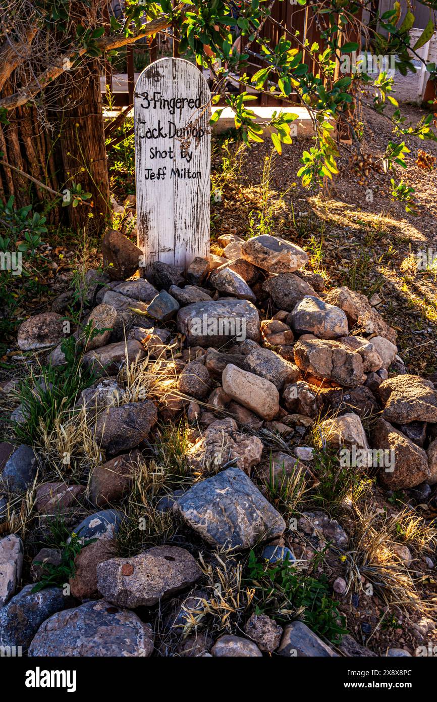 Tombstone is an old silver mining town in southern Arizona of the wild ...
