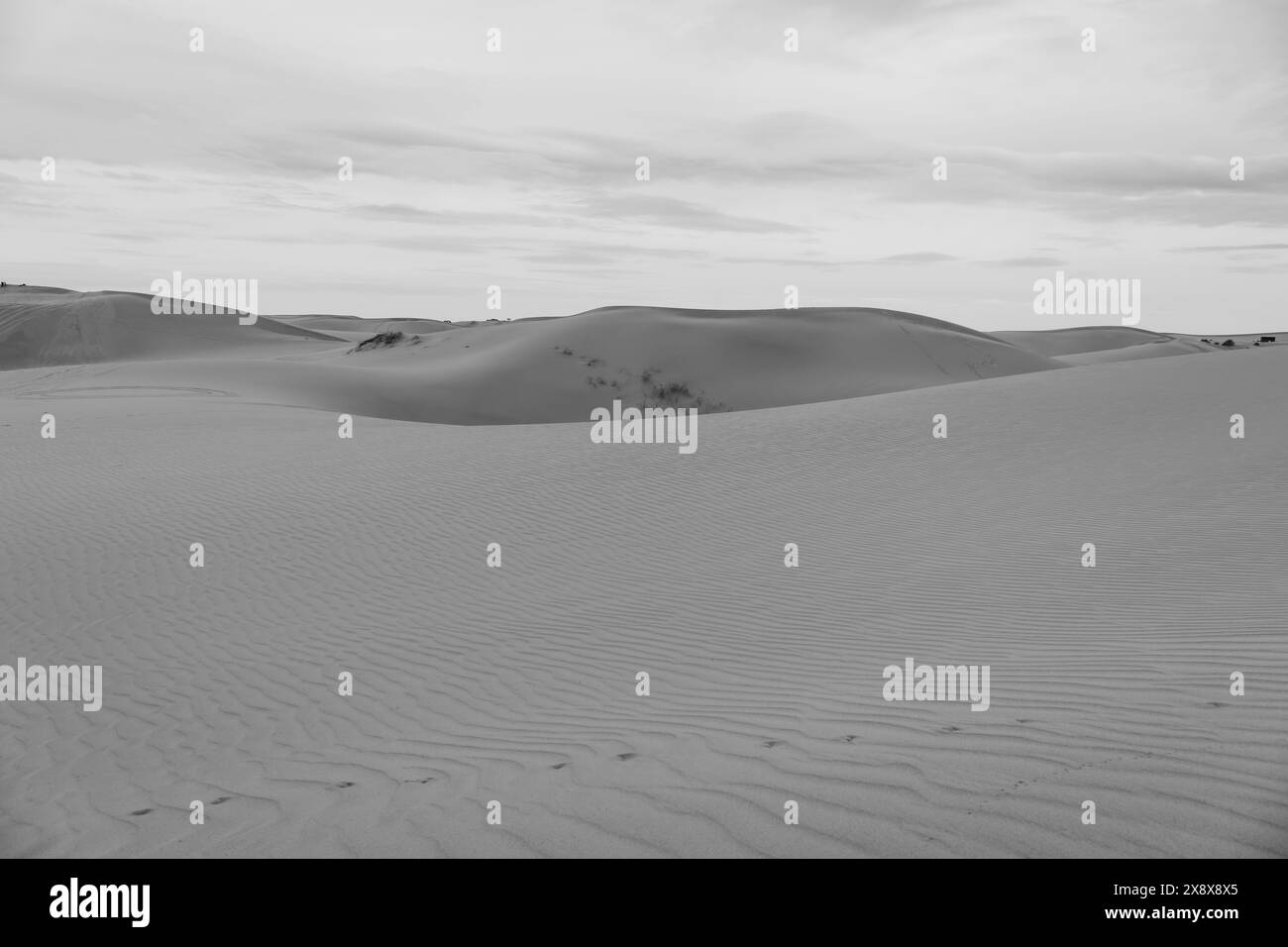 Tengger desert scenery, Inner Mongolia, China. Sand hill, background ...