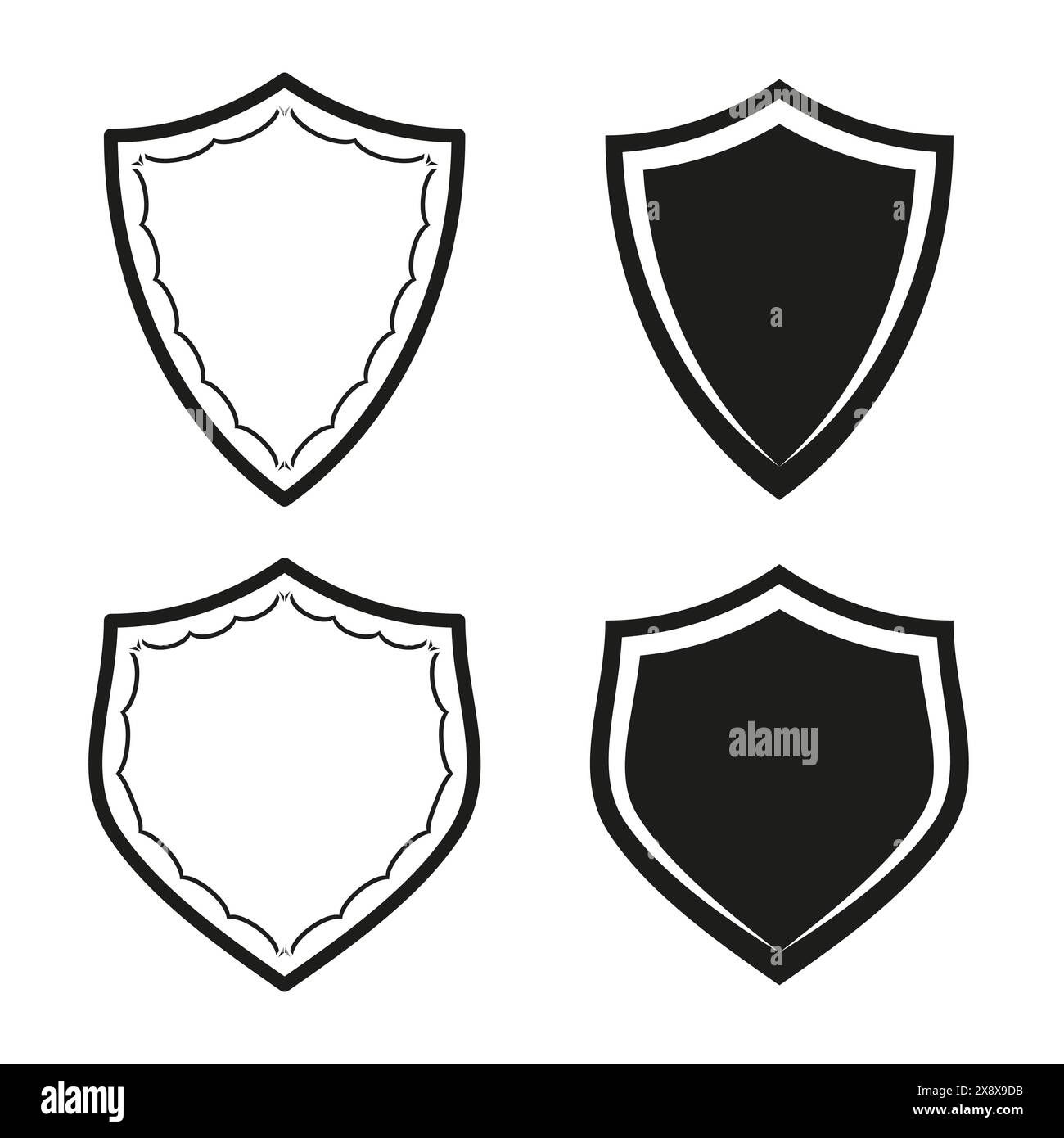 Emblematic symbols Stock Vector Images - Alamy