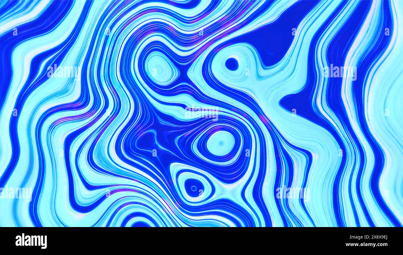Abstract liquid patterns, flowing fluid shapes. Motion. Flowing liquid ...