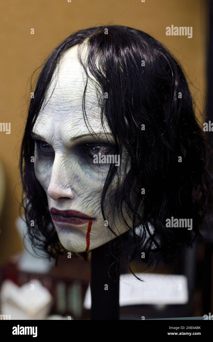 Special effects makeup and prosthetic monster creations displayed at ...