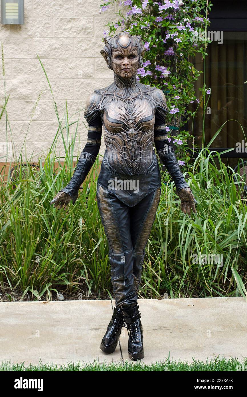 Special effects makeup and prosthetic monster creations displayed at ...