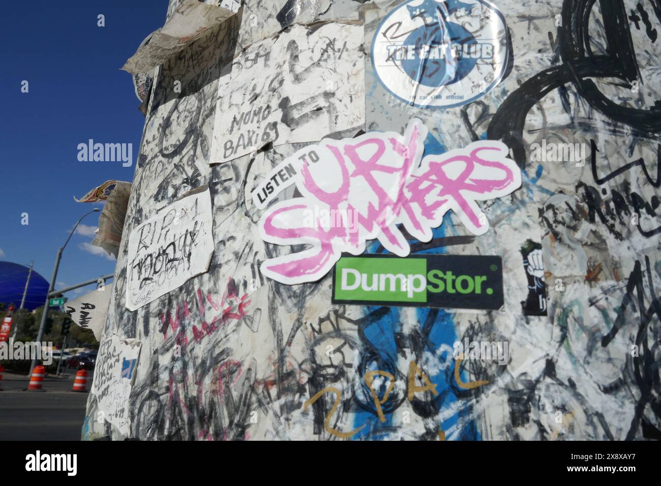 Las Vegas, Nevada, USA 15h May 2024 Singer/musician Ury Summers Sticker ...