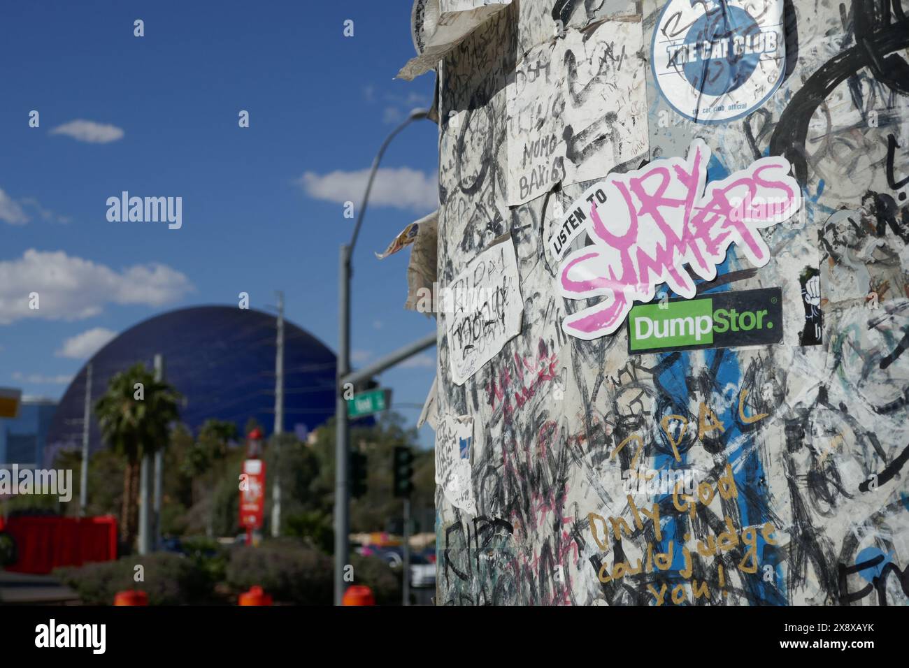 Las Vegas, Nevada, USA 15h May 2024 Singer/musician Ury Summers Sticker ...