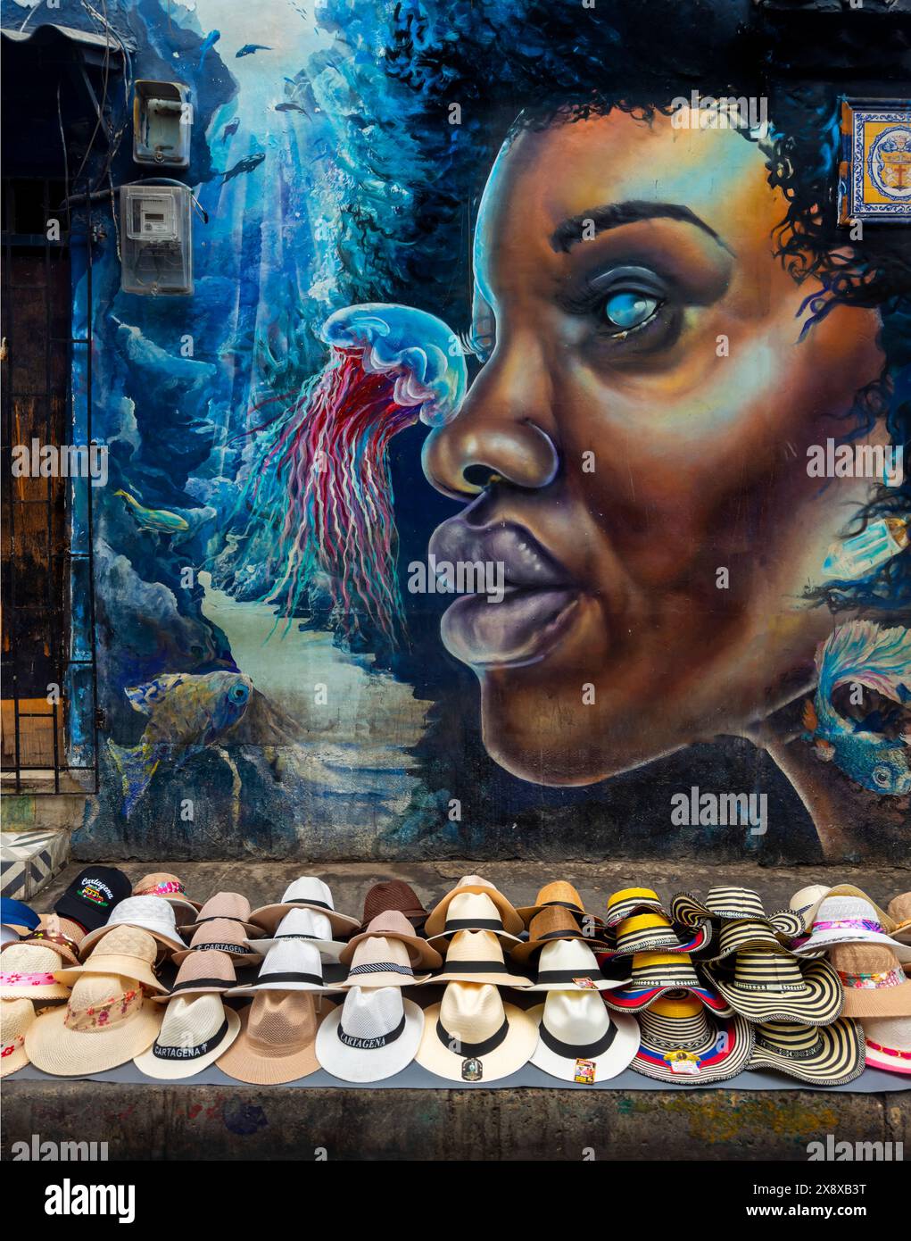 Indigenous colombian face painting hi-res stock photography and images ...