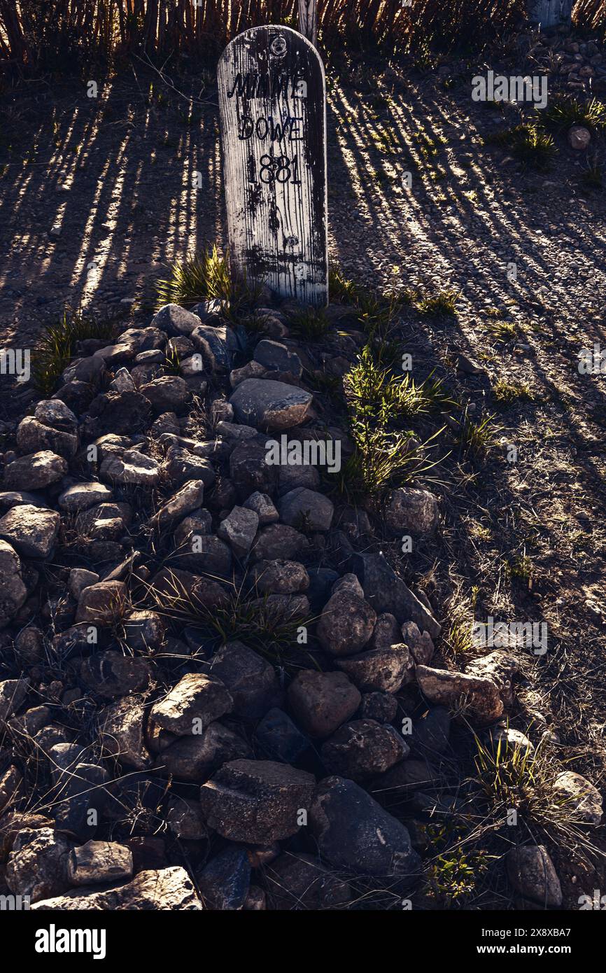 Tombstone is an old silver mining town in southern Arizona of the wild ...