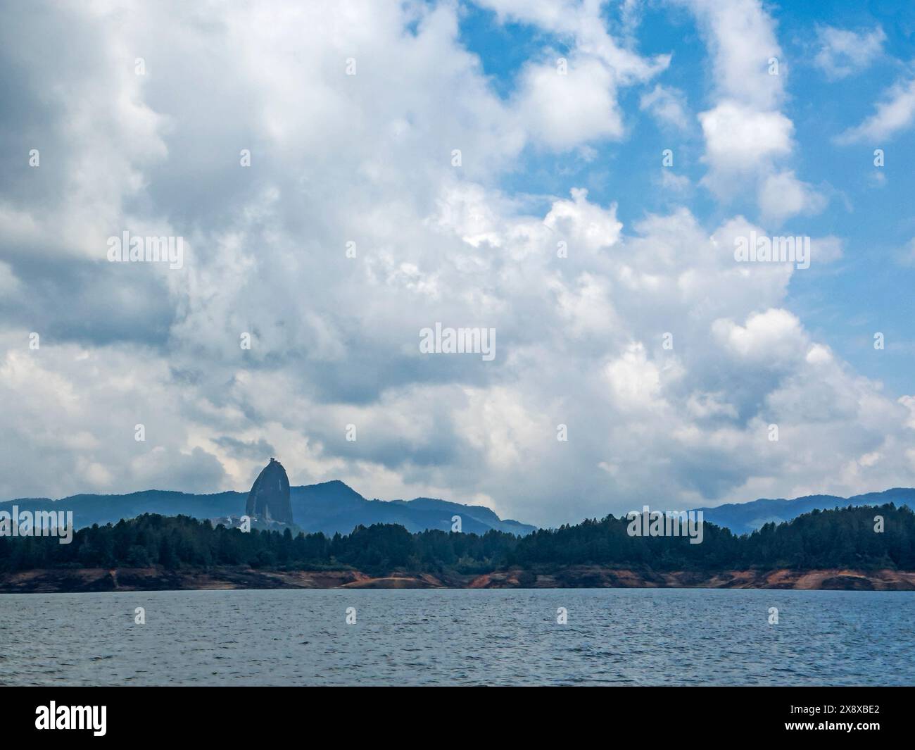 El Penol also known as La Piedra is a reservoir near the town of ...