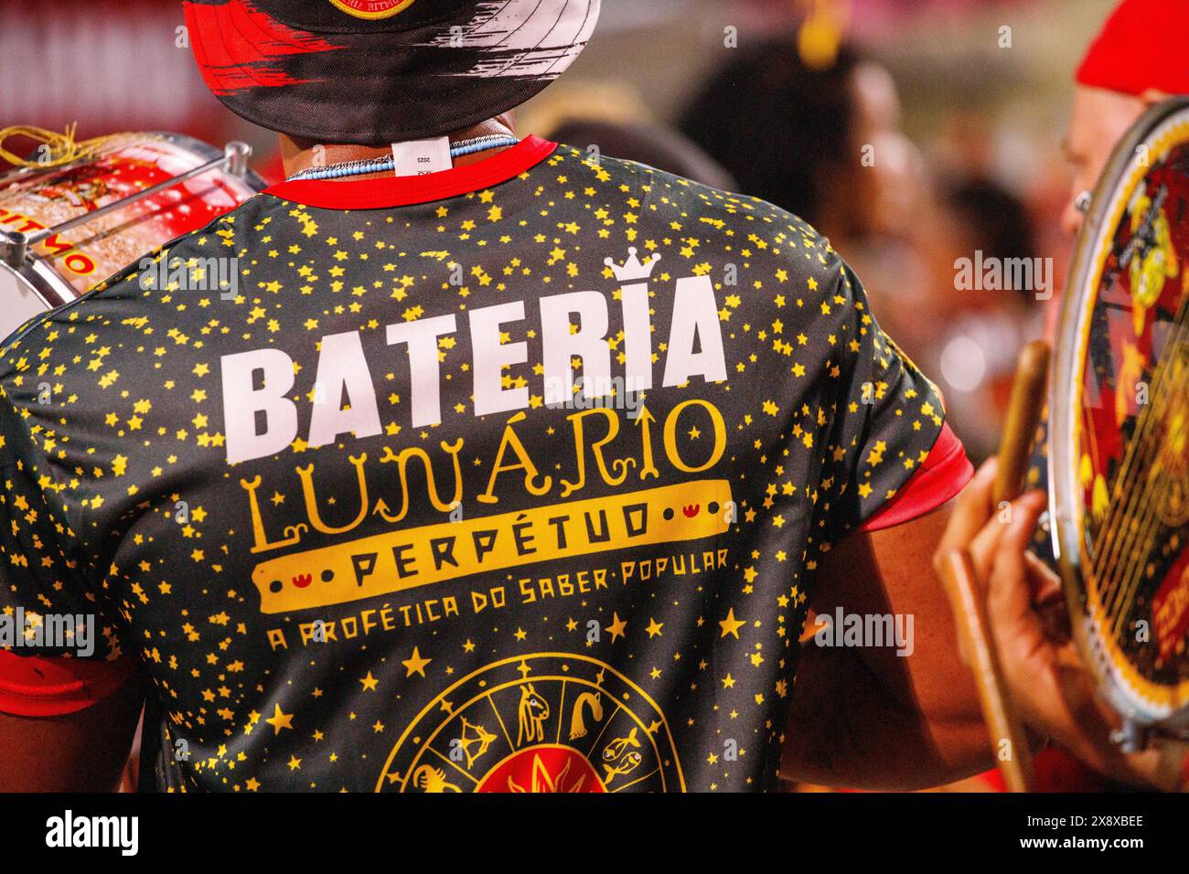 Drums at the Porto da Pedra Samba School in Rio de Janeiro, Brazil ...