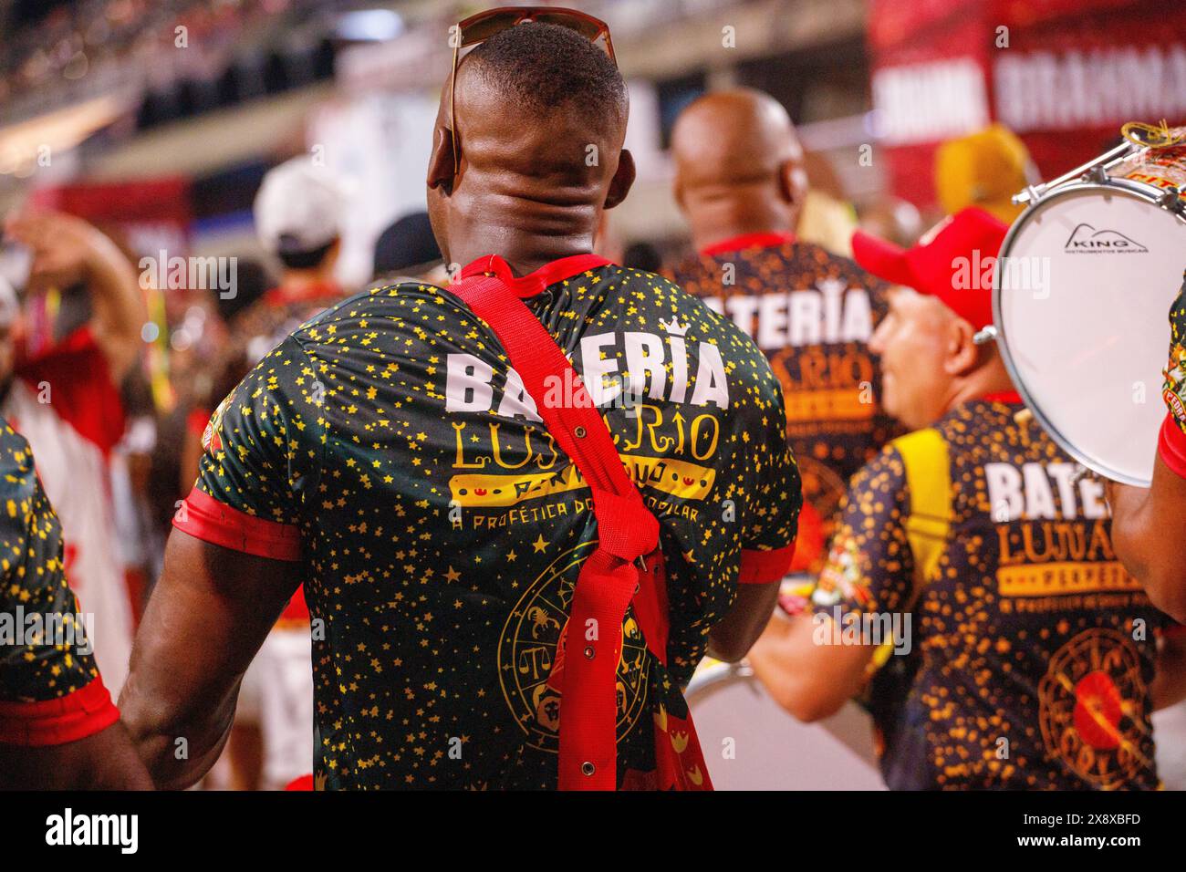 Drums at the Porto da Pedra Samba School in Rio de Janeiro, Brazil ...
