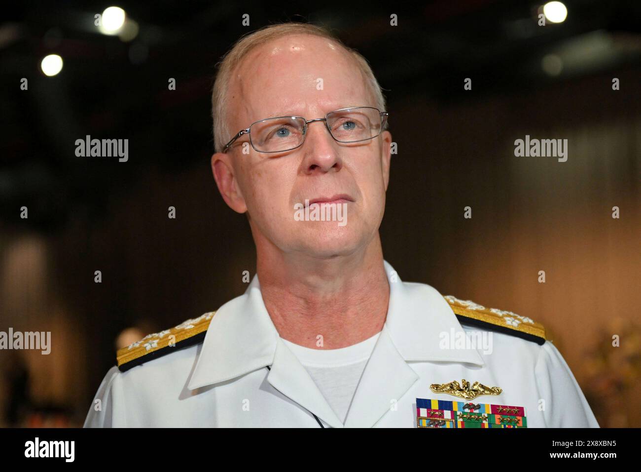 Photo by: zz/NDZ/STAR MAX/IPx 2024 5/27/24 United States Navy Admiral ...