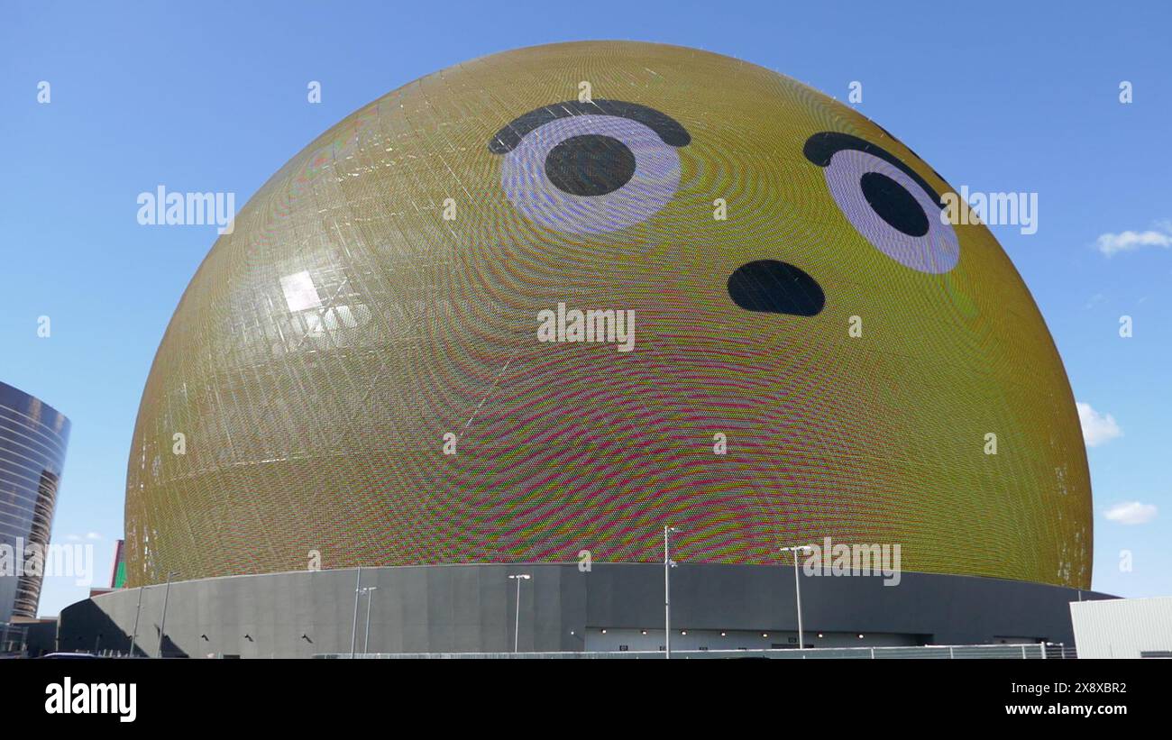 Las Vegas, Nevada, USA 15th May 2024 Sphere Immersive Globe Venue on ...