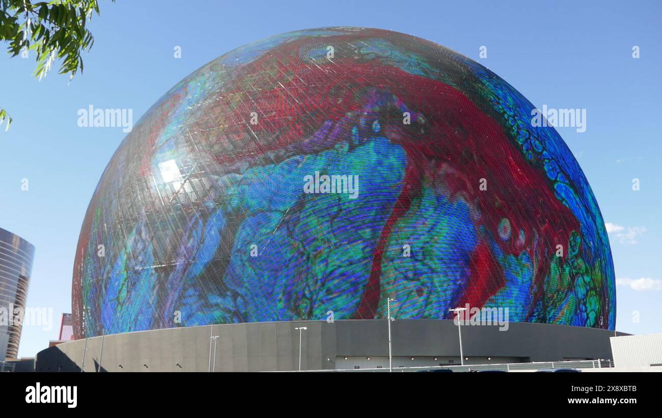 Las Vegas, Nevada, USA 15th May 2024 Sphere Immersive Globe Venue on May 15, 2024 in Las Vegas ...