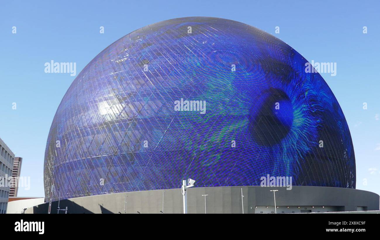 Las Vegas, Nevada, USA 15th May 2024 Sphere Immersive Globe Venue on May 15, 2024 in Las Vegas ...