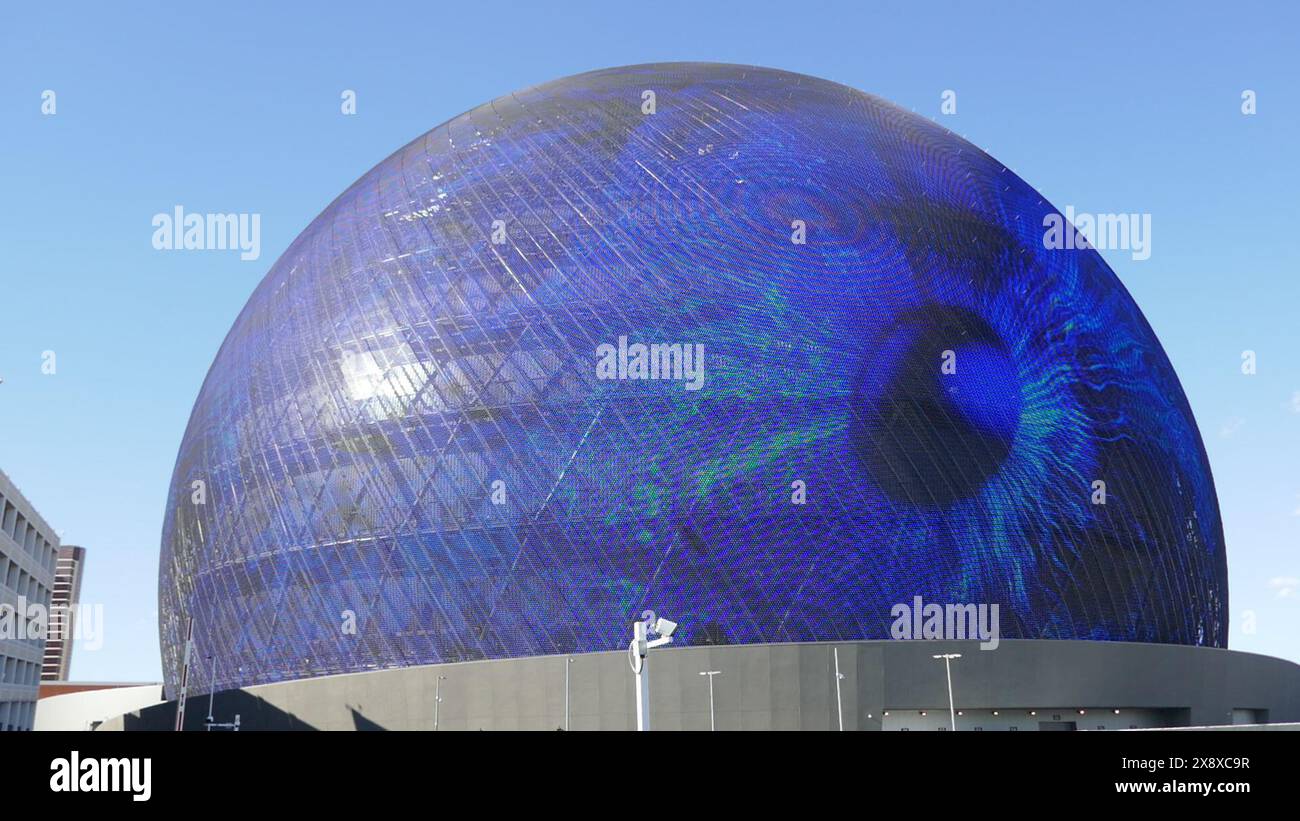 Las Vegas, Nevada, USA 15th May 2024 Sphere Immersive Globe Venue on ...